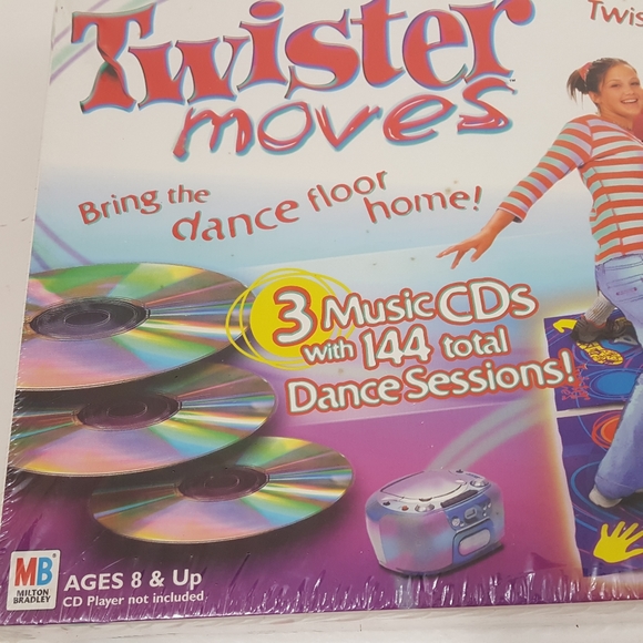 Milton Bradley | Media | Milton Bradley Hasbro Twister Moves 3 Cd 44 ...